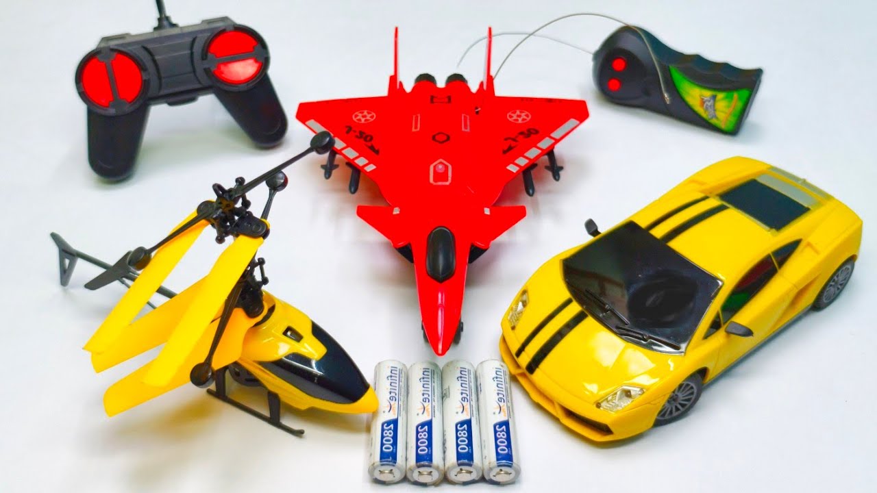 Radio Control Airplane A380 and Remote Control Racing Rc Car Unboxing ...