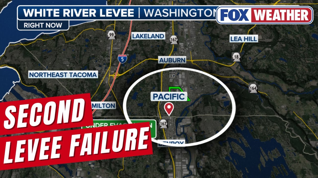 Second Levee Failure In Washington, As Latest Atmospheric River Slams ...