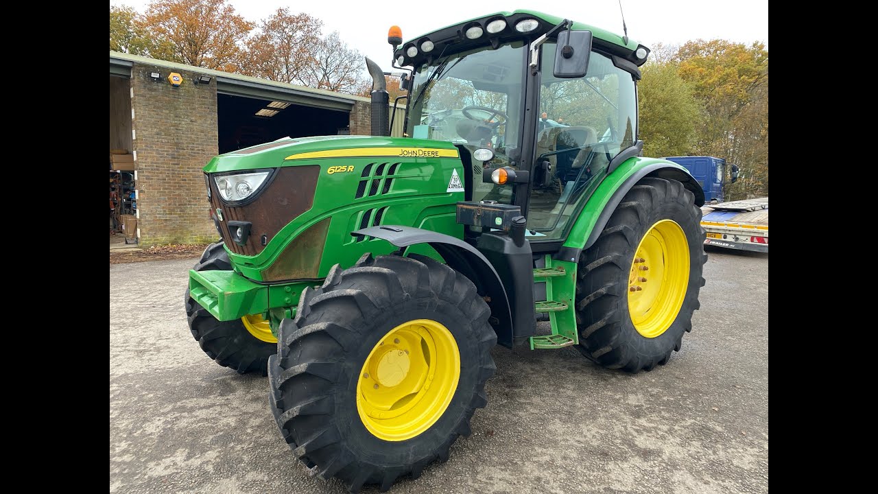 John Deere 6125R - YouTube