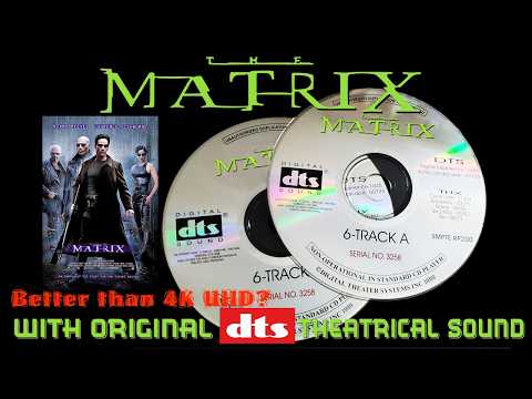 THE MATRIX (1999) with Original DTS Theatrical Audio from Cinema CDs