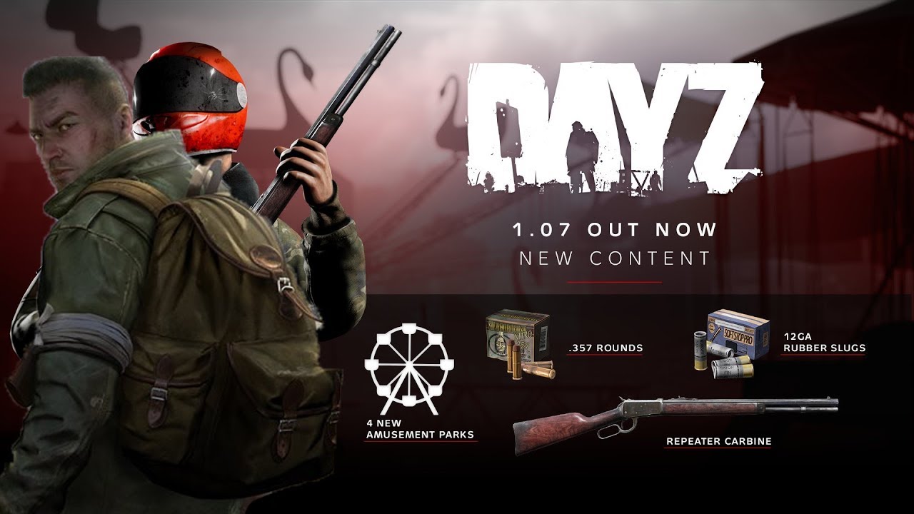 DayZ Xbox One Gameplay 1.07 Update Features & Amusement Parks - YouTube