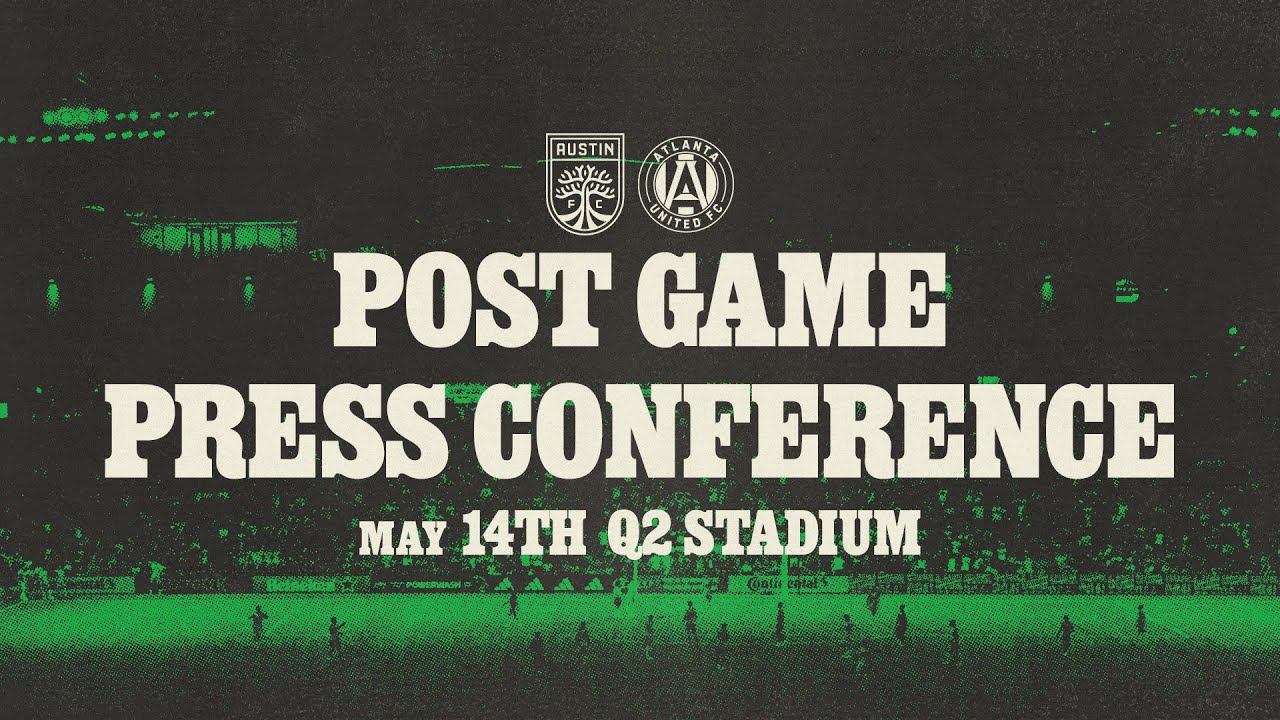 Austin FC Post-Match Press Conference: May 14, 2025 - YouTube