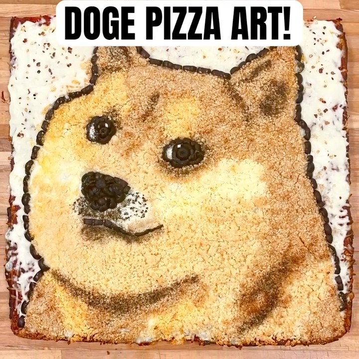 Doge Pizza Art - YouTube