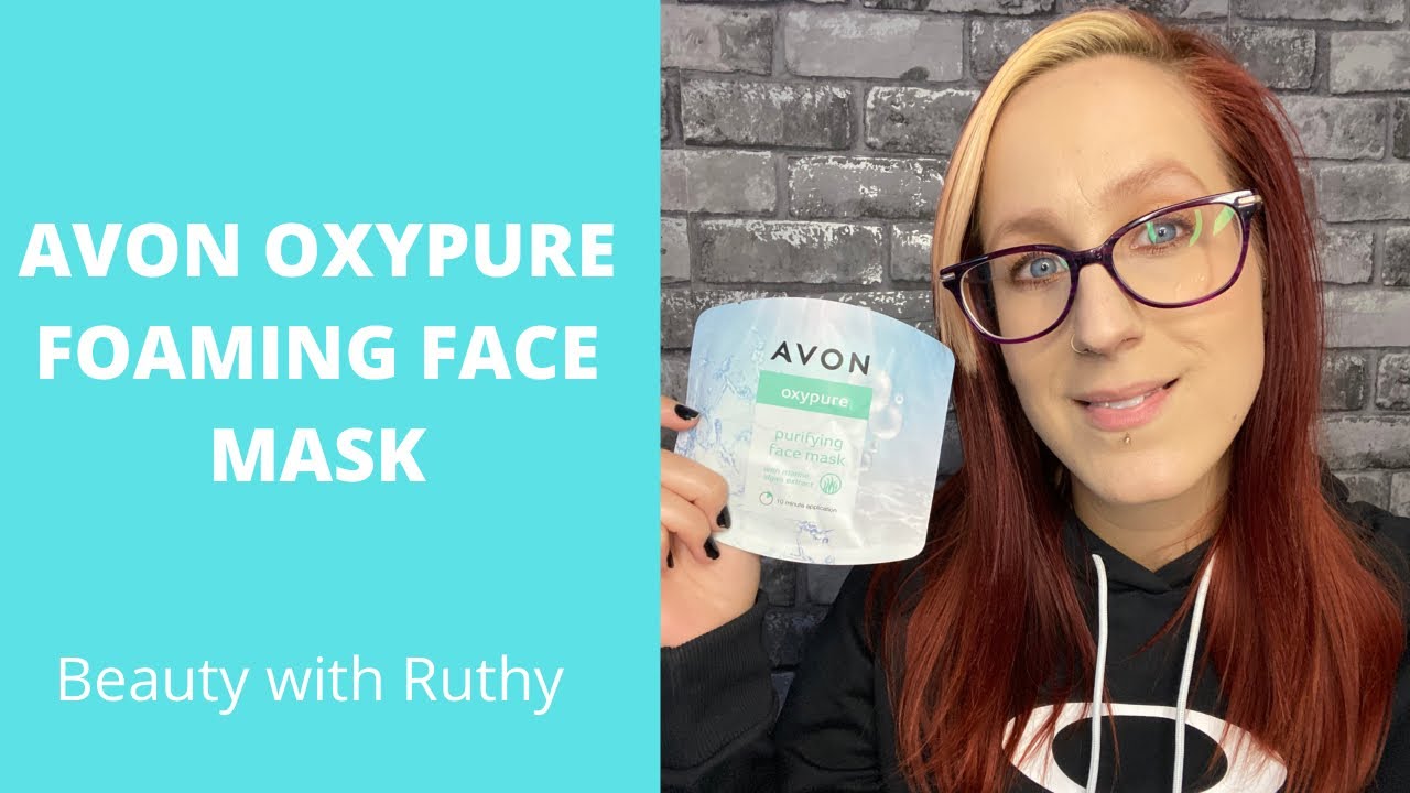 AVON’S NEW OXYPURE FOAMING FACE MASK | A BIG TICKLY DISASTER 😭 #avon # ...
