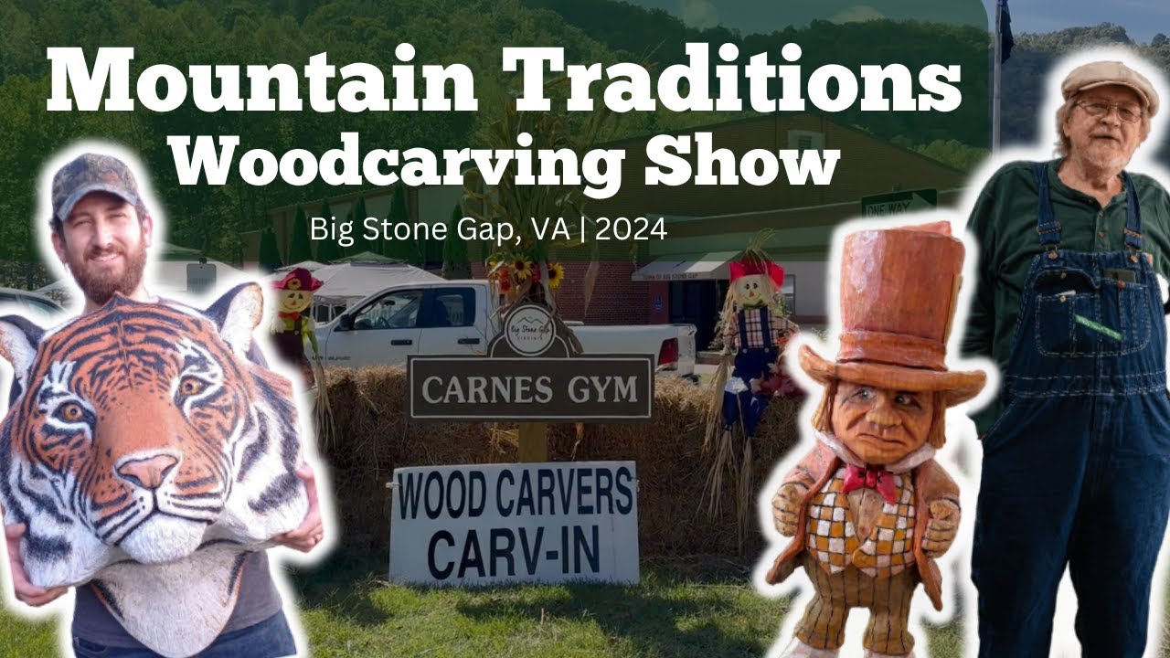 The 2024 Big Stone Gap Wood Carving Show - YouTube