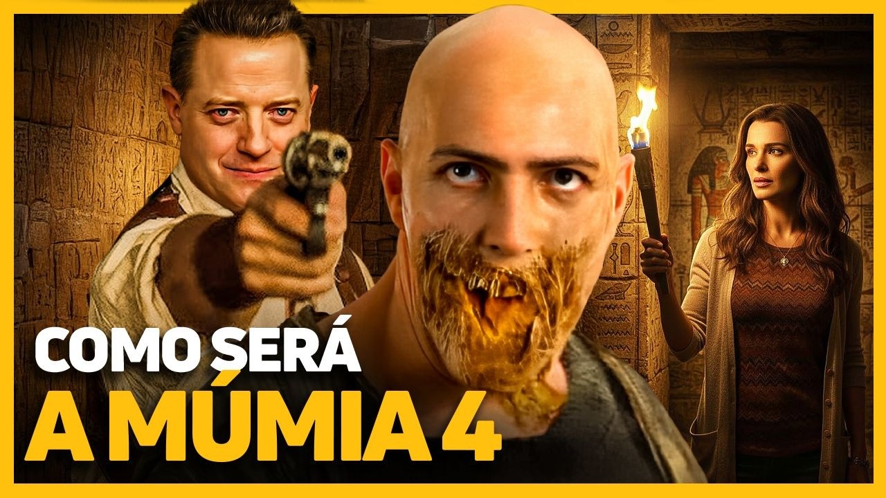 A HISTÓRIA DE "A MÚMIA 4": Nova Aventura com Brendan Fraser e Rachel ...