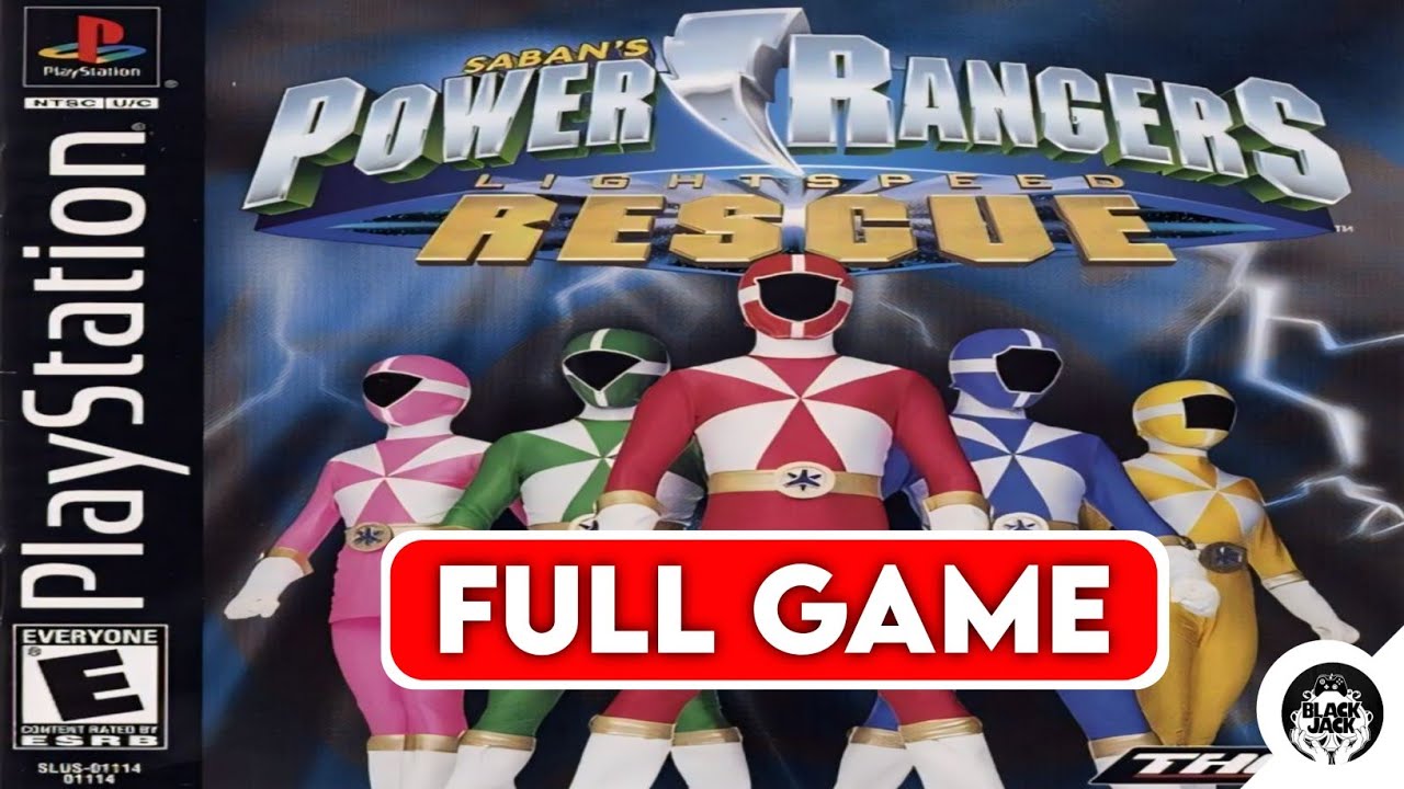 Power Rangers Lightspeed Rescue (PS1) - Full Game Walkthrough - No ...