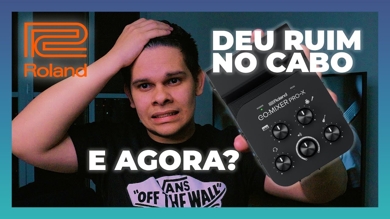 O CABO DA MINHA GOMIXER QUEBROU, E AGORA??? - YouTube