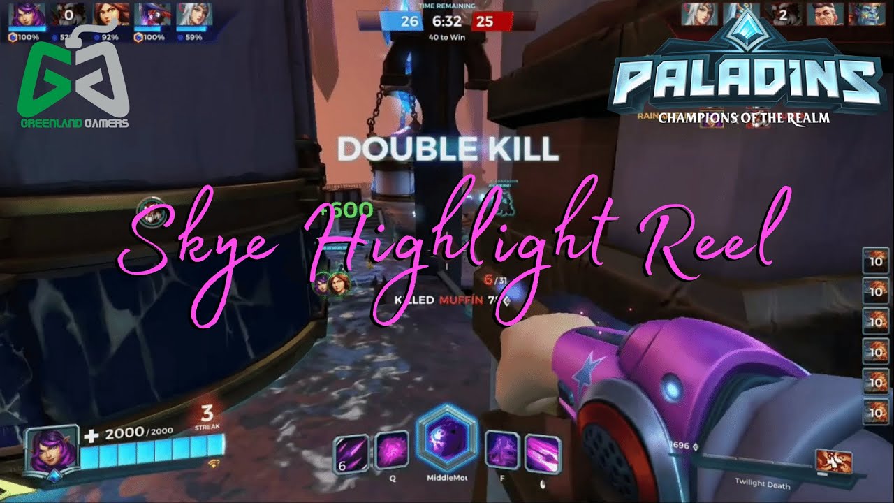 Skye Highlight Reel [Paladins] - YouTube
