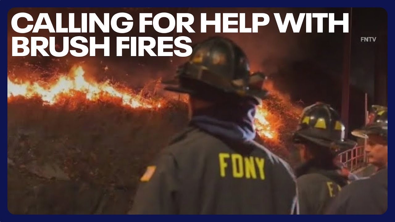 Calling for help with brush fires - YouTube