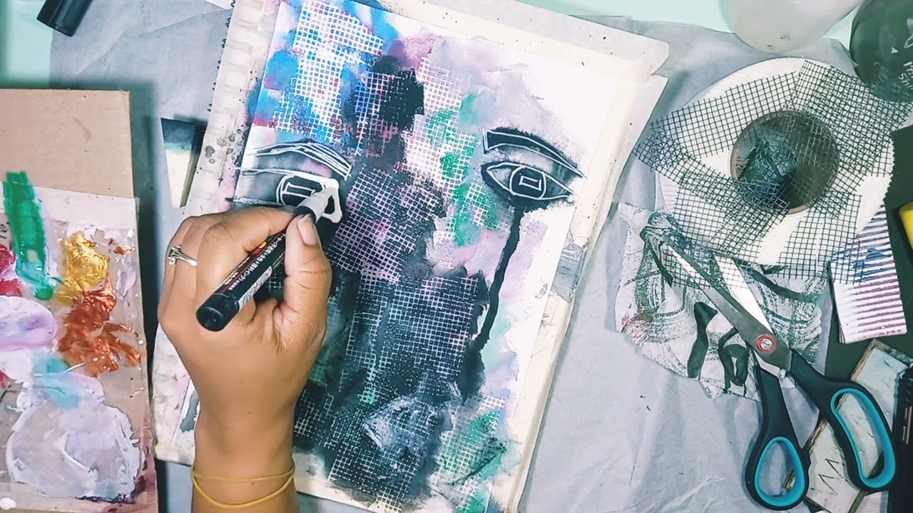 Abstract Face Challenge 3 of 5. - YouTube