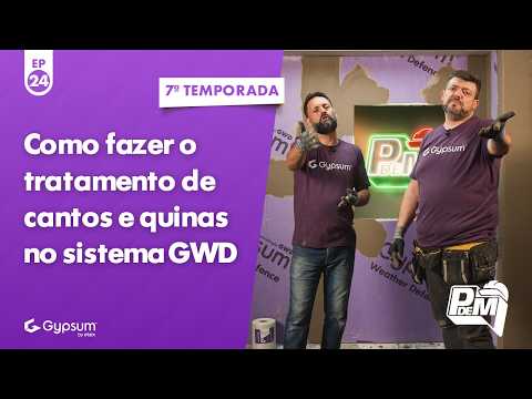 Como fazer o tratamento de cantos e quinas no sistema GWD