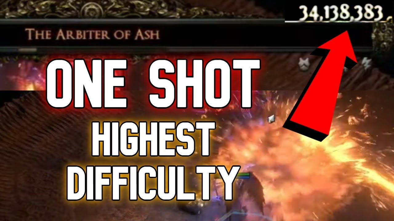 PoE 2 - Actually ONE SHOTTING Final Boss Arbiter of Ash, NOT BAIT I PROMISE - YouTube