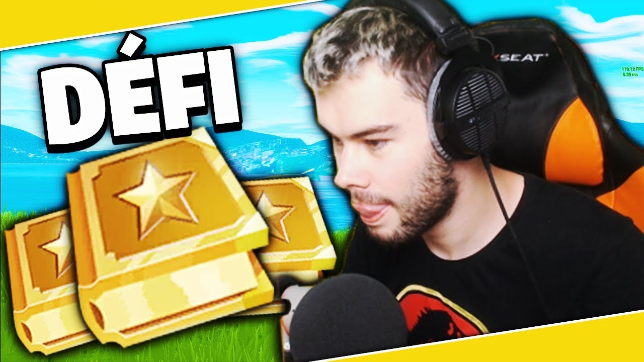 JE TRY LES DEFIS ET JE TOMBE SUR CE MEC ... FORTNITE BATTLE ROYALE ...