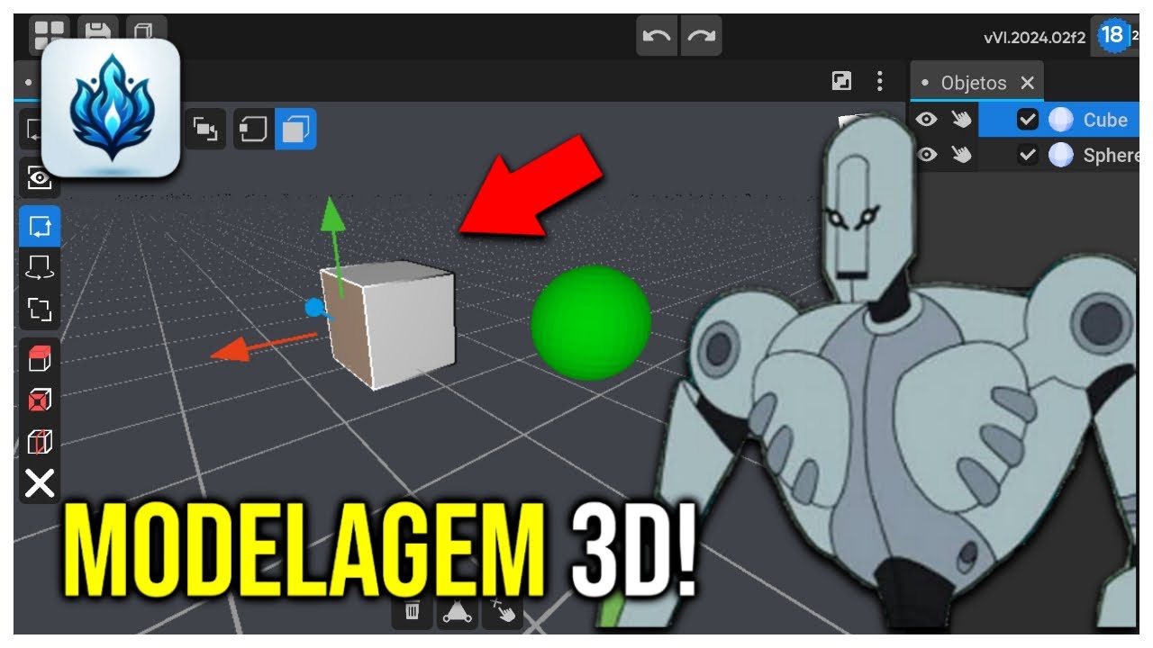 NOVO APLICATIVO DE MODELAGEM 3D INSPIRADO NO BLENDER!!! - ITsMagic ...