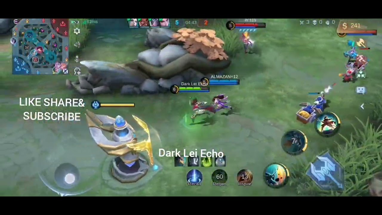 My E game: Featuring Mobile Legends Zilong MVP Scoreboard - YouTube