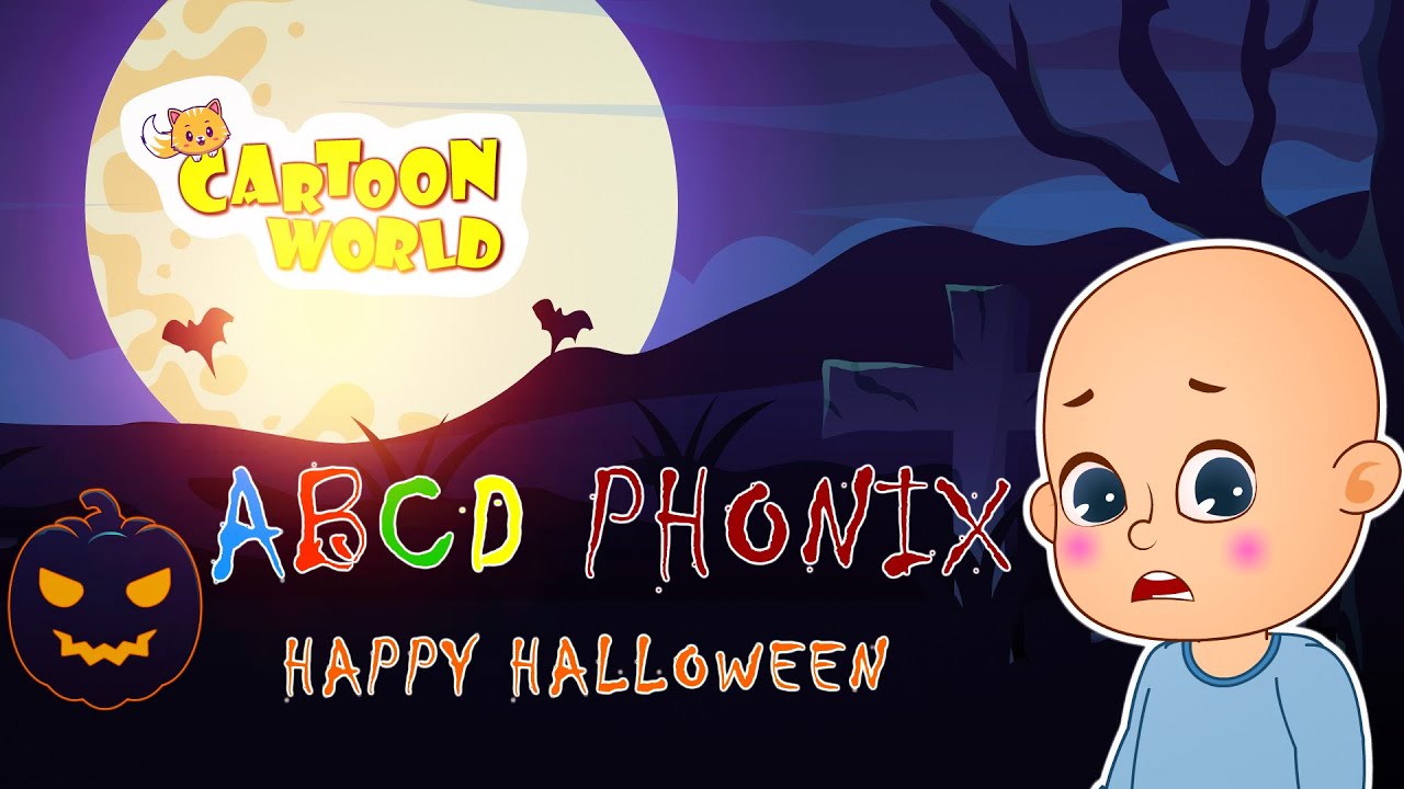 Alphabet Halloween - ABC Halloween Song 🎃 Learn the Alphabet ABC ...