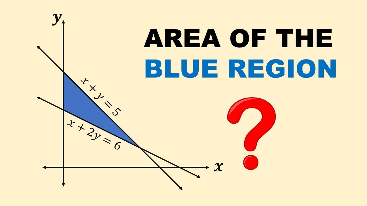 Area of the shaded region (Triangle) | How to solve? - YouTube