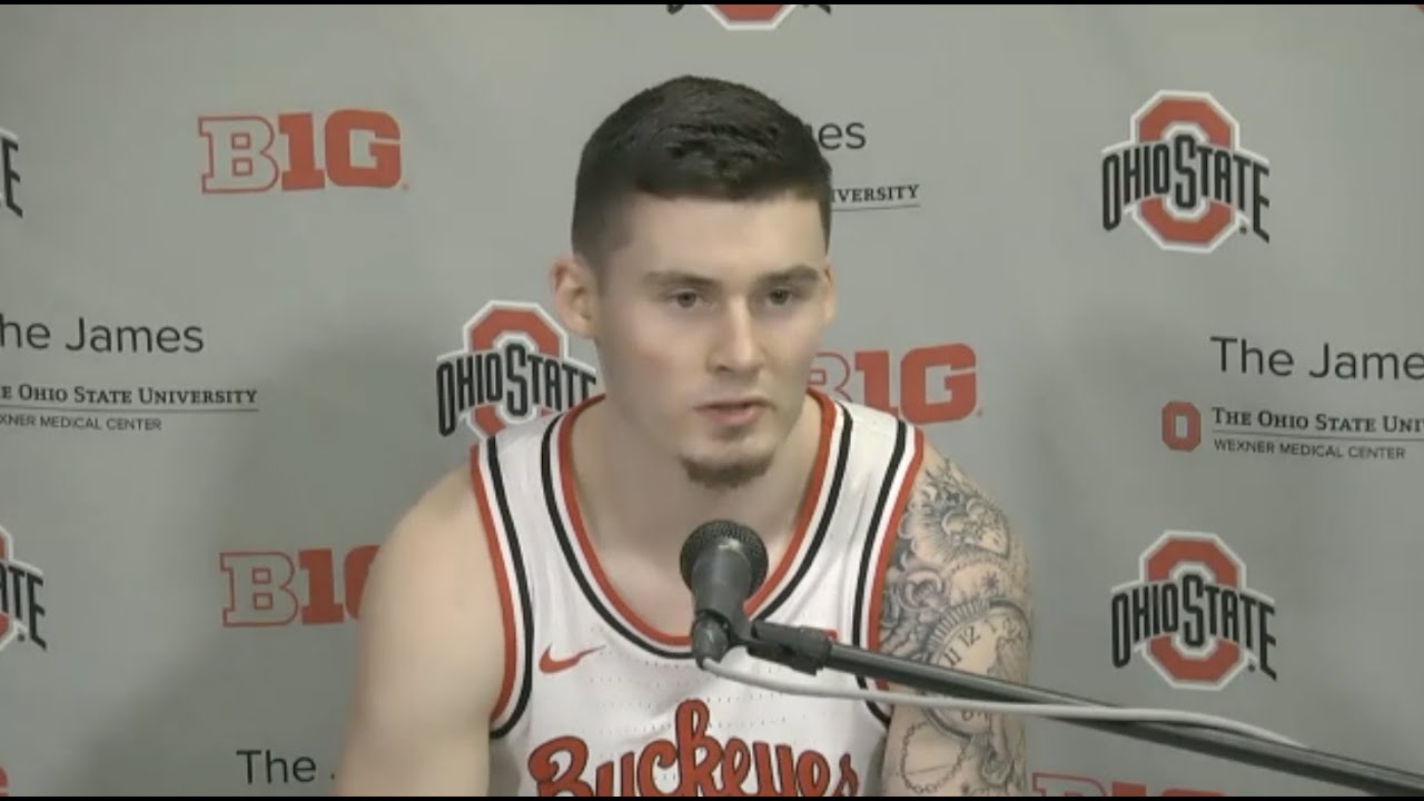 Kyle Young reflects on Ohio State's 73-68 loss to Illinois - YouTube