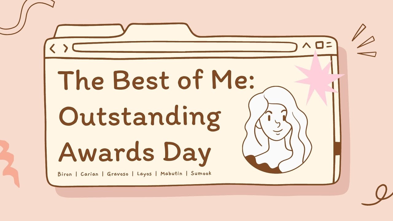 The Best of Me: Outstanding Award's Day - YouTube
