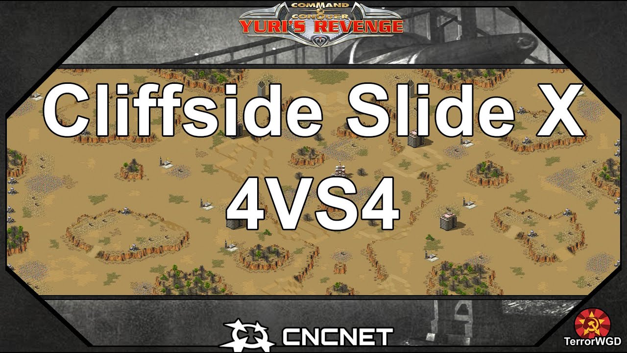 Red Alert 2│Cliffside Slide X 4VS4 - YouTube