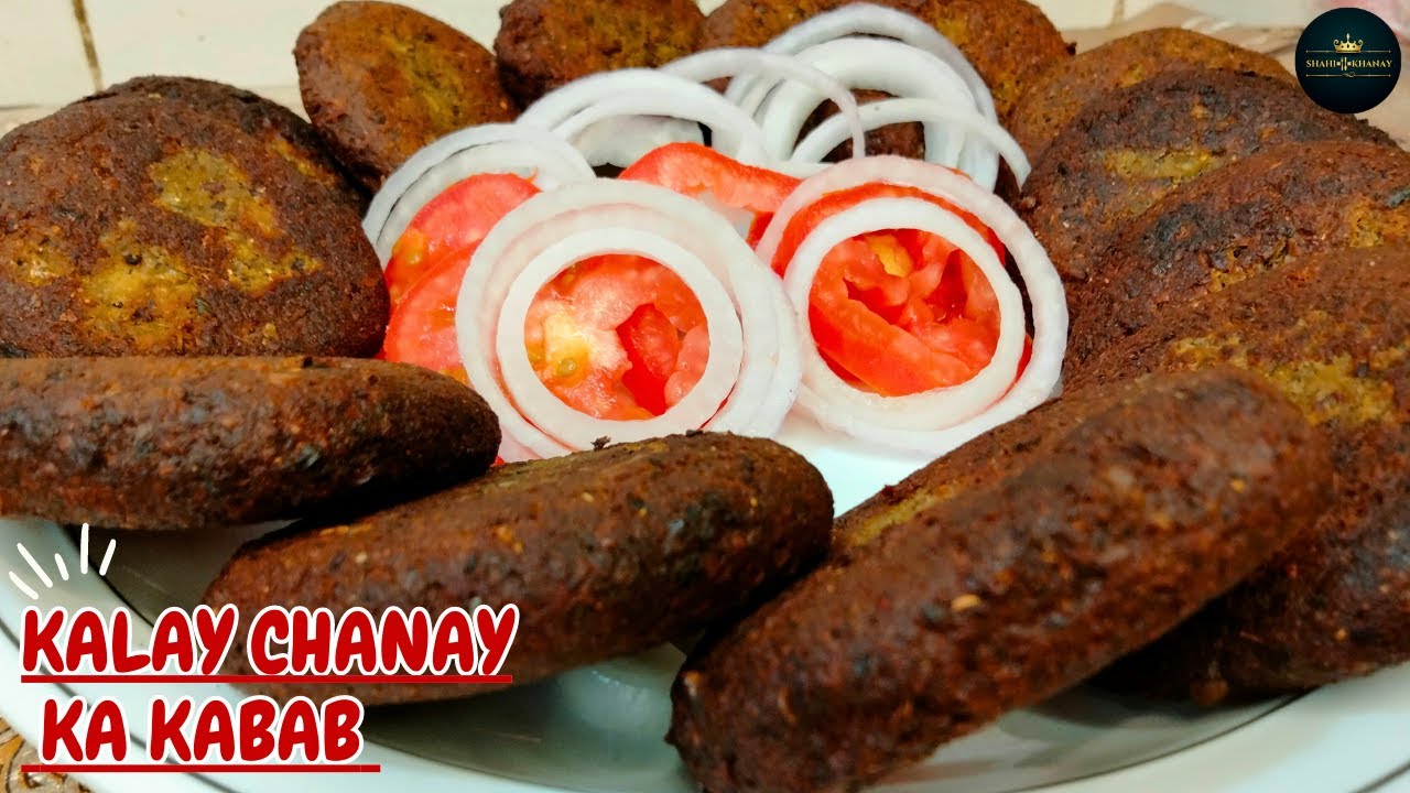 Kalay Chanay ka Kabab Recipe | Kalay Chanay kay Shami Kabab | Black ...