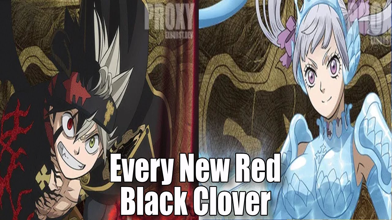 Every New Red Black Clover Deck You Should Try | Union Arena EN - YouTube