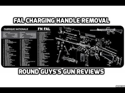 FAL Charging Handle Removal - YouTube