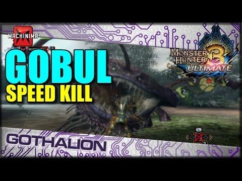 Gobul Speed Kill: Monster Hunter 3 Ultimate - YouTube