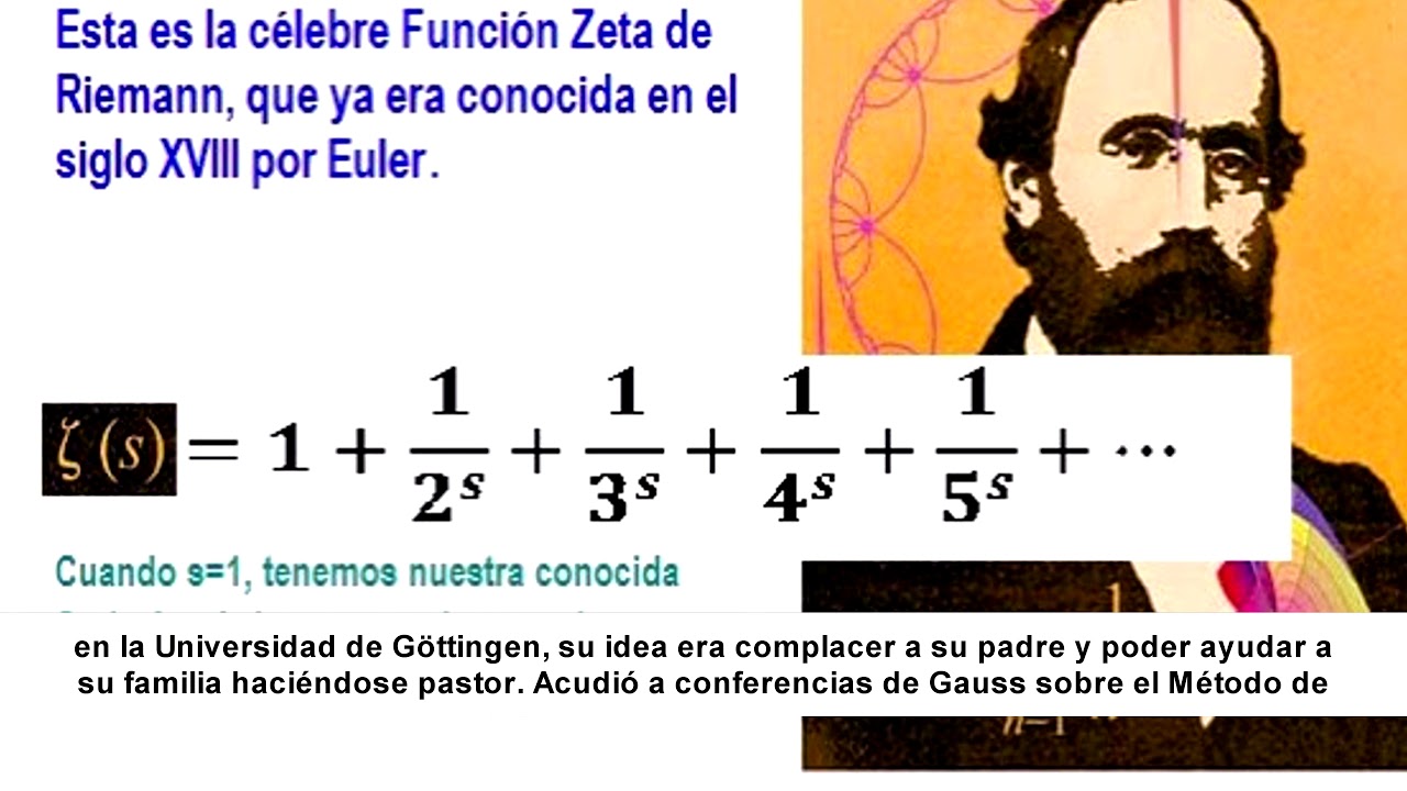Homenaje a Georg Friedrich Bernhard Riemann al 2018 - YouTube