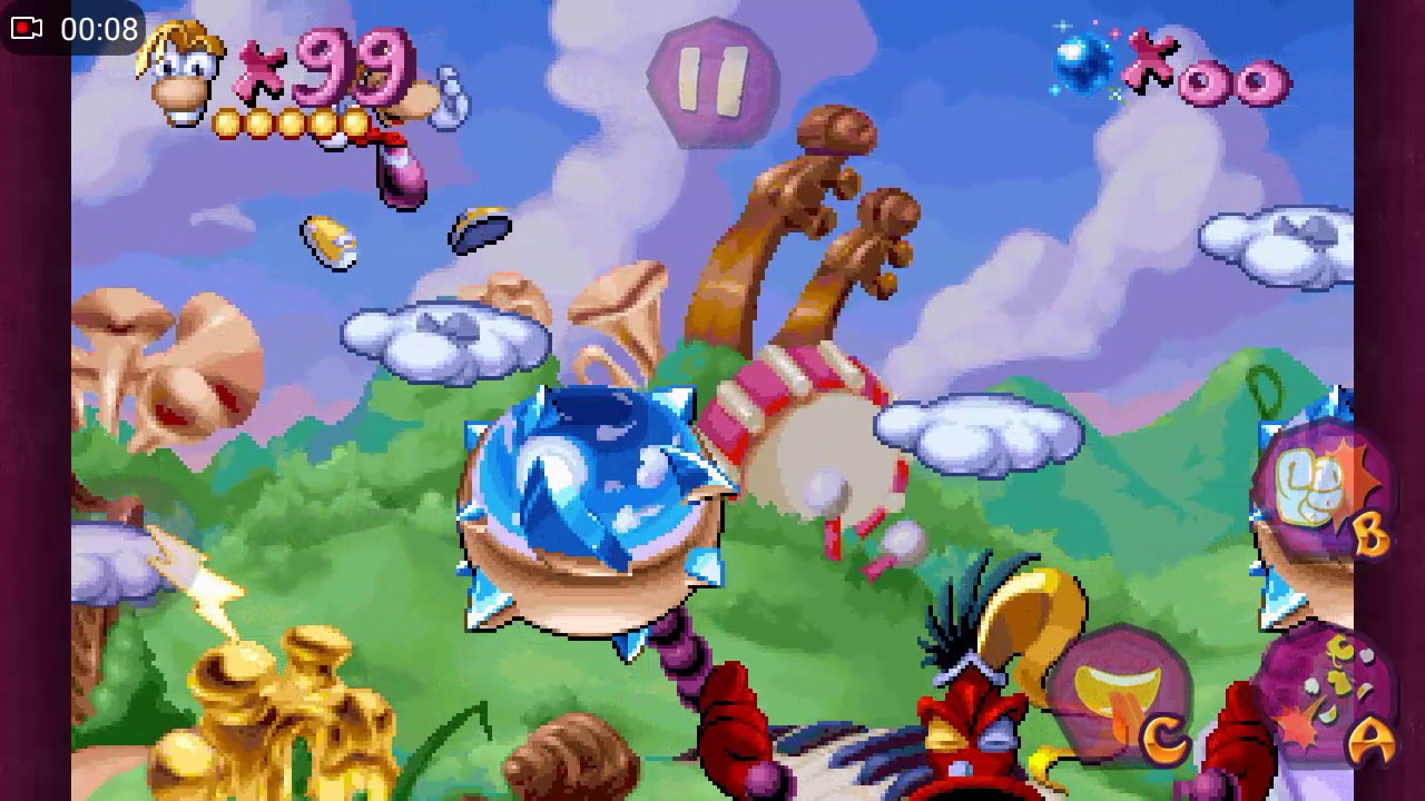Rayman classic sur Android, très dur ! - YouTube