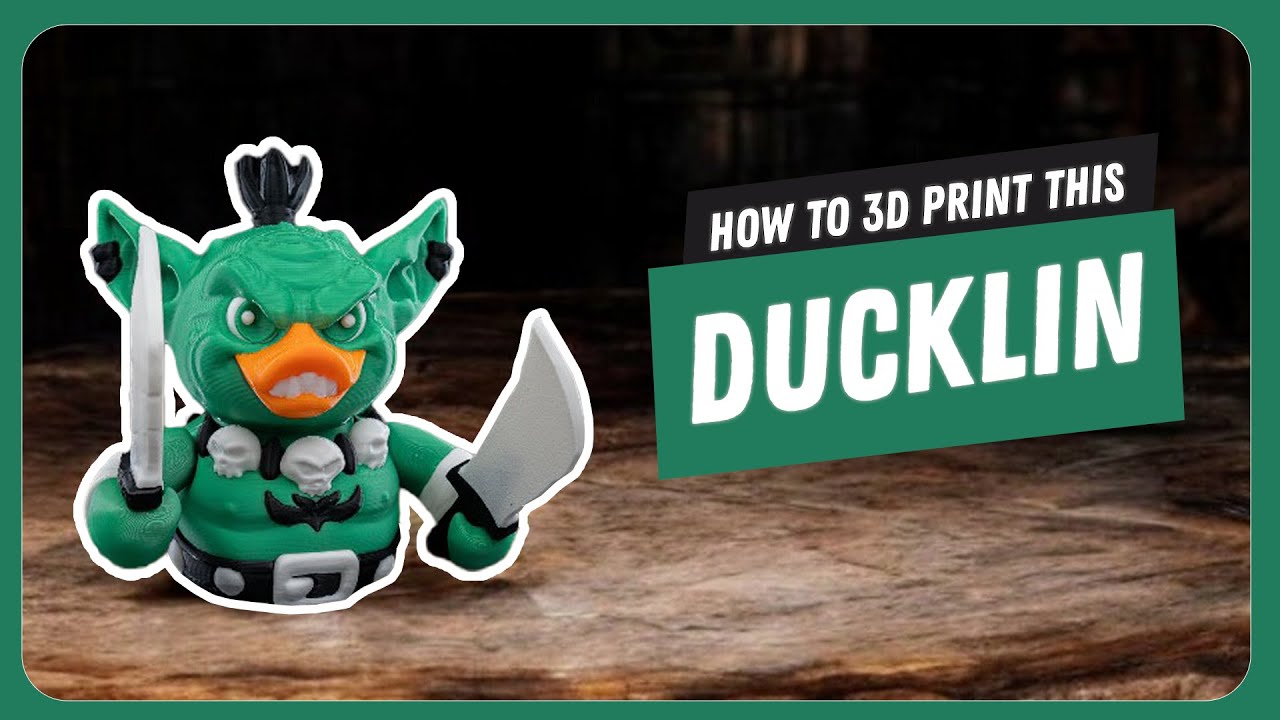 How to slice: Ducklin - YouTube