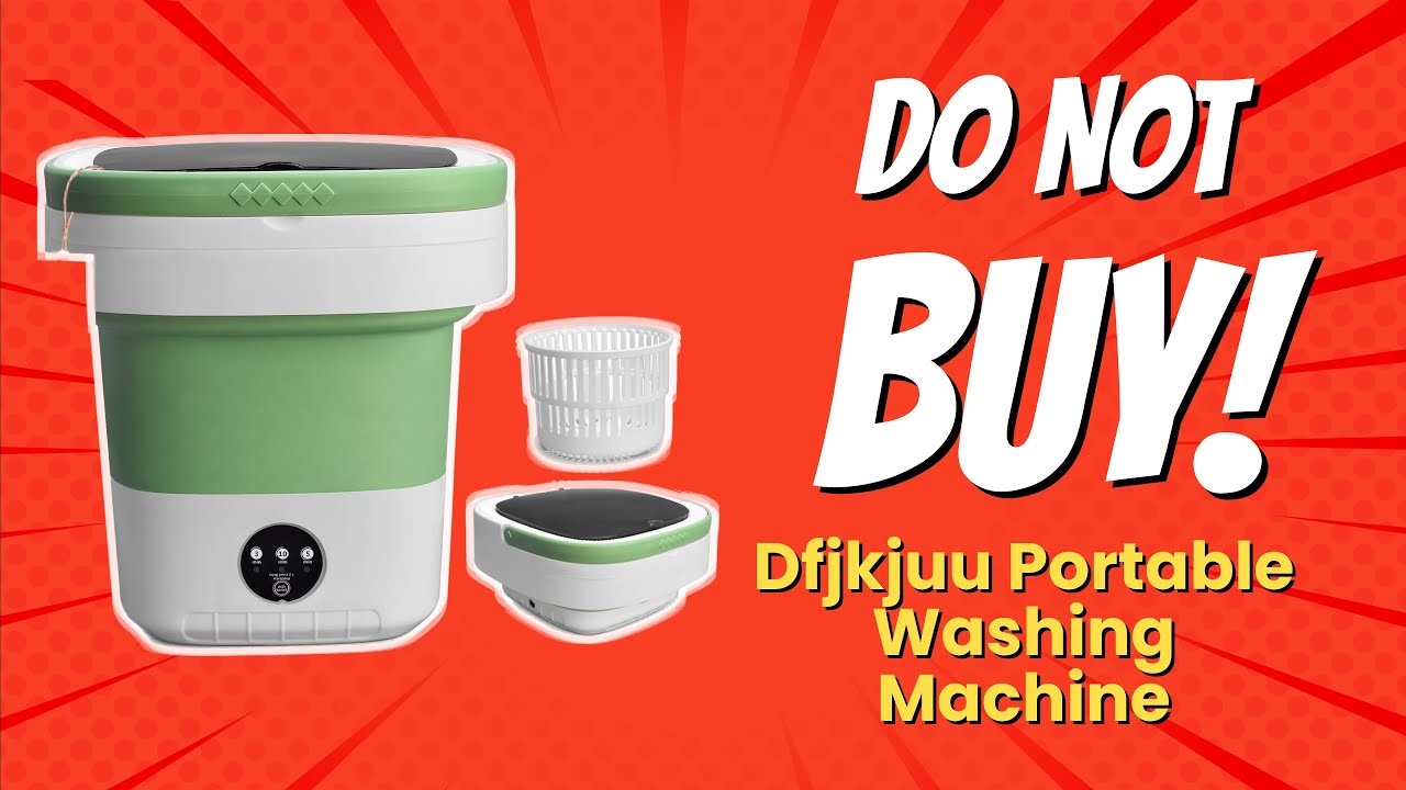 DON'T BUY Dfjkjuu Portable Washing Machine BEFORE WATCHING THIS VIDEO ...