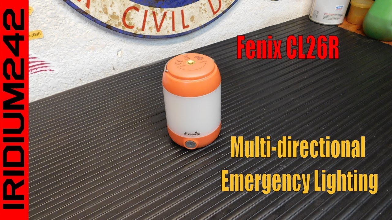 Prep Item Fenix CL23 Multi directional Emergency Lighting - YouTube