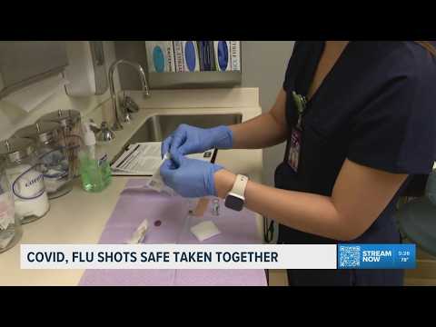 Study finds no added risk in getting COVID and flu shots on the same day
