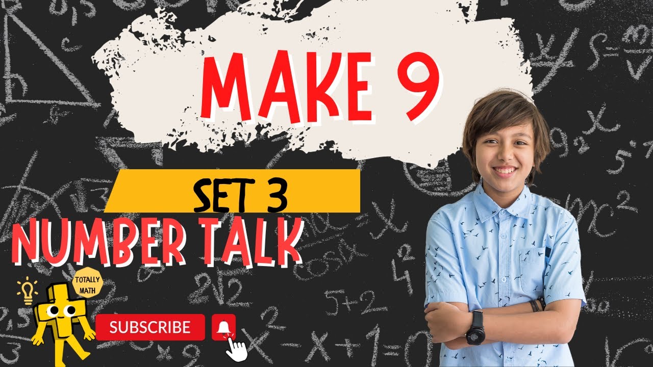 FUN math activity to break apart the number 9 *Set 3 - YouTube