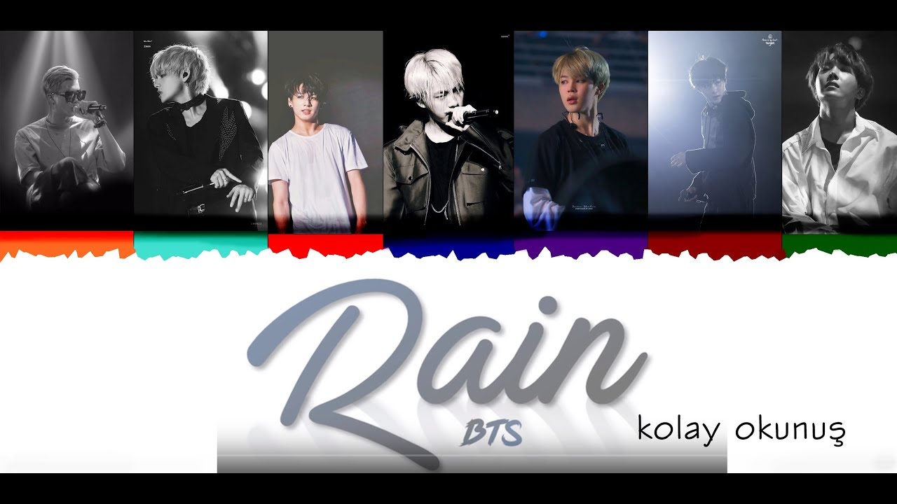BTS RAIN ||kolay okunuş - YouTube