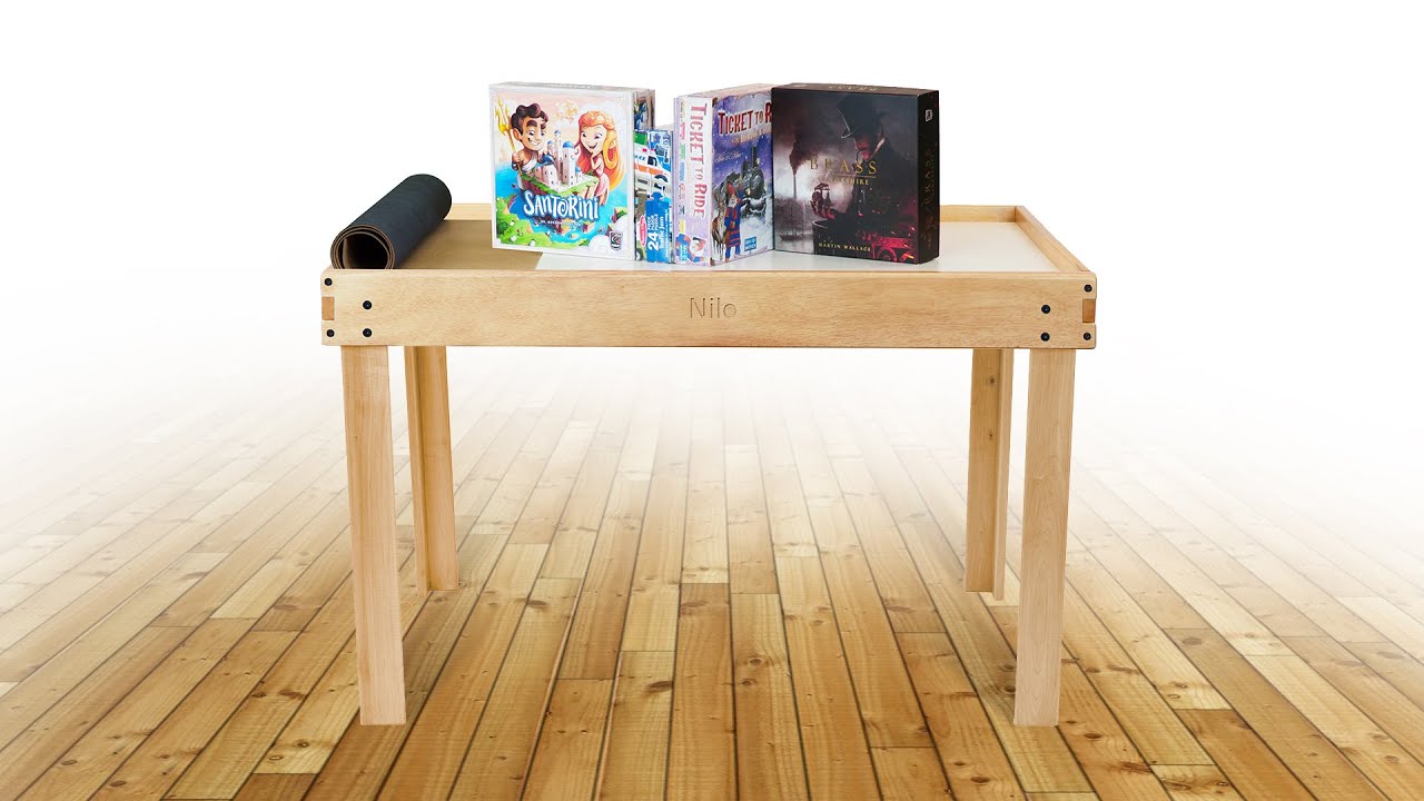 The Nilo Gamer Table & Accessories - YouTube