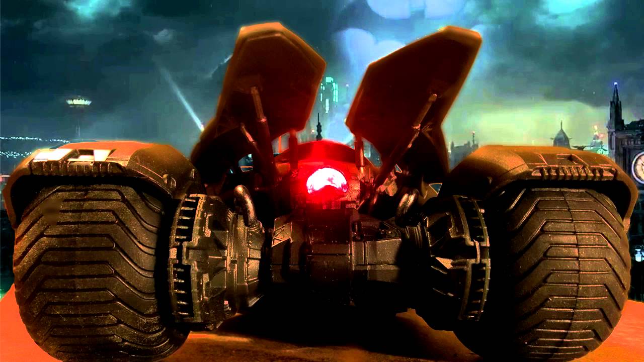 Moebius Dawn Of Justice Batmobile - YouTube