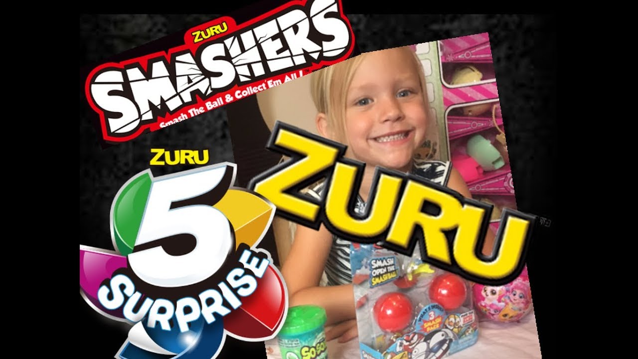 ZURU Smashers, 5 Surprise & Slime ! zuru haul ! unboxing and review ...