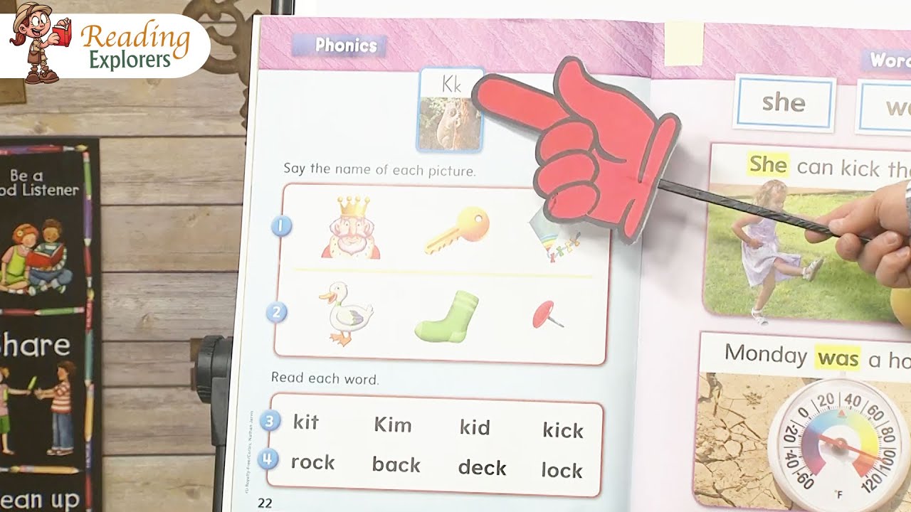 K-301: The Letter K, Nouns & Rhyming Words - YouTube