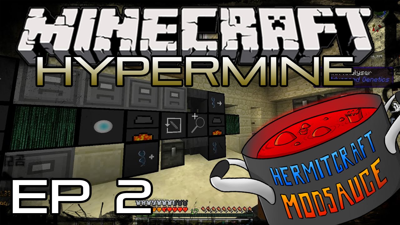 HYPERMINE MODSAUCE | Episode 2 | Advanced Genetics Flight! (Minecraft ...