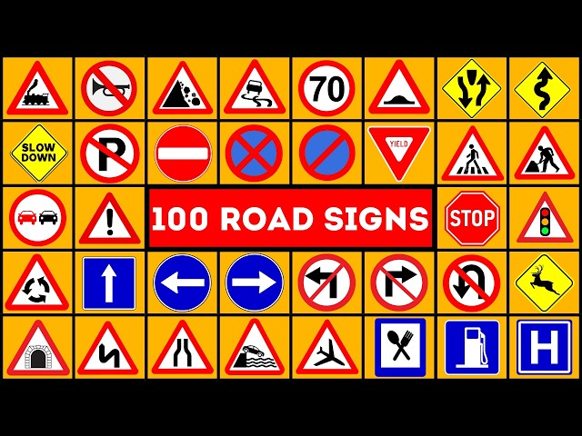 All Road Signs With Meanings