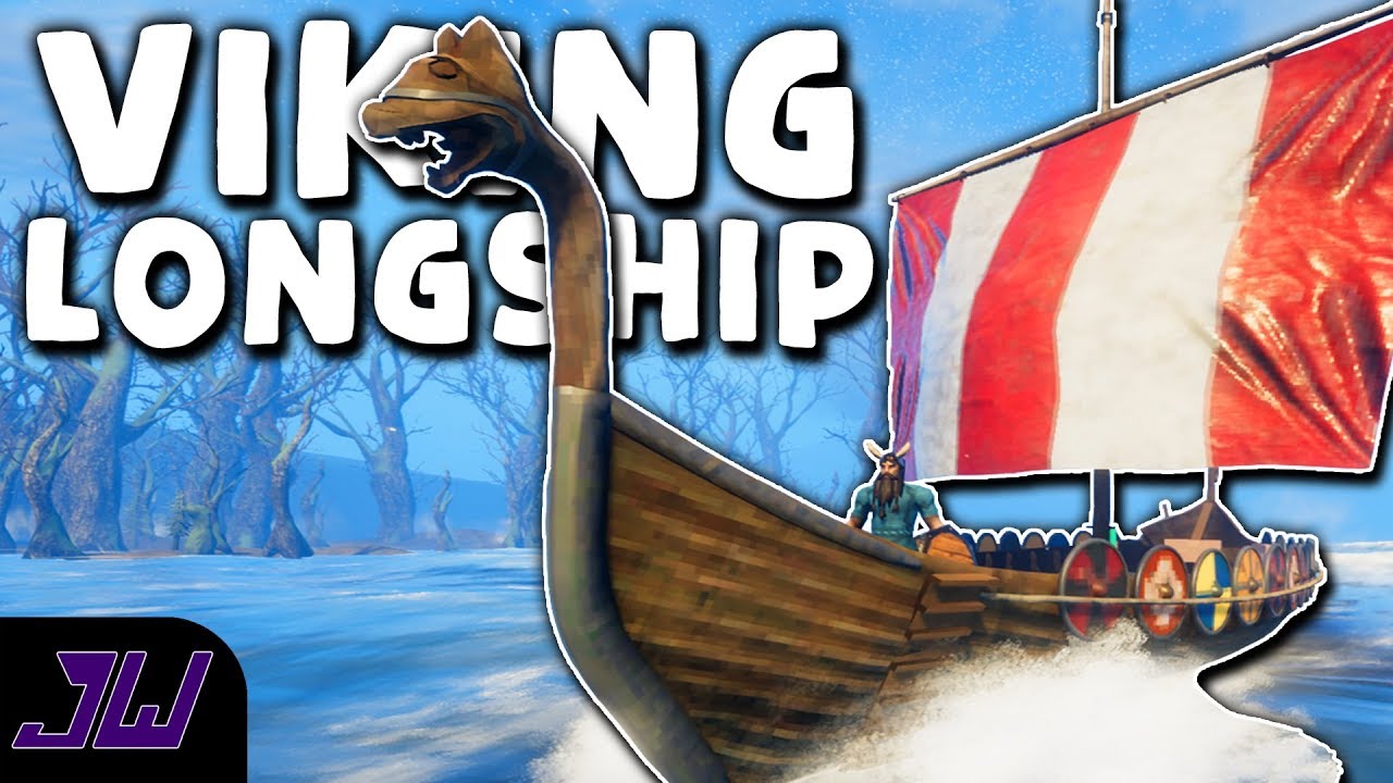 SAILING THE VIKING LONGSHIP | Valheim Alpha Gameplay (Funny Moments ...