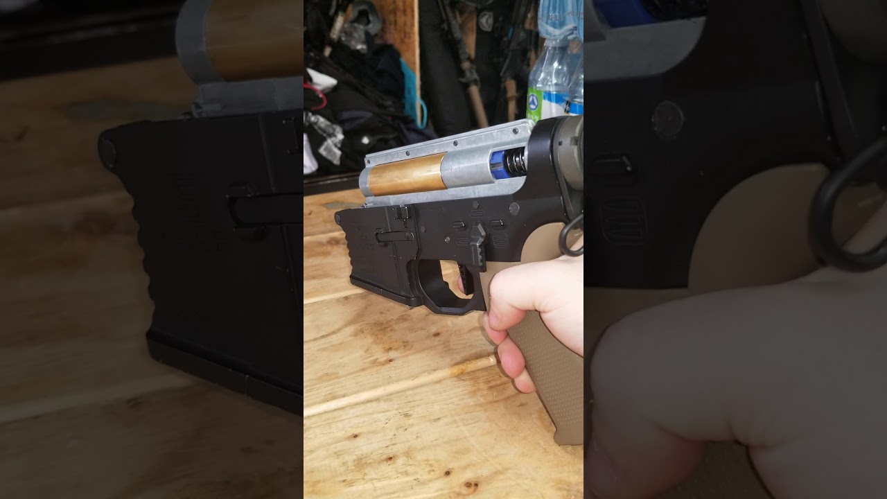 G&P custom airsoft trigger response build - YouTube