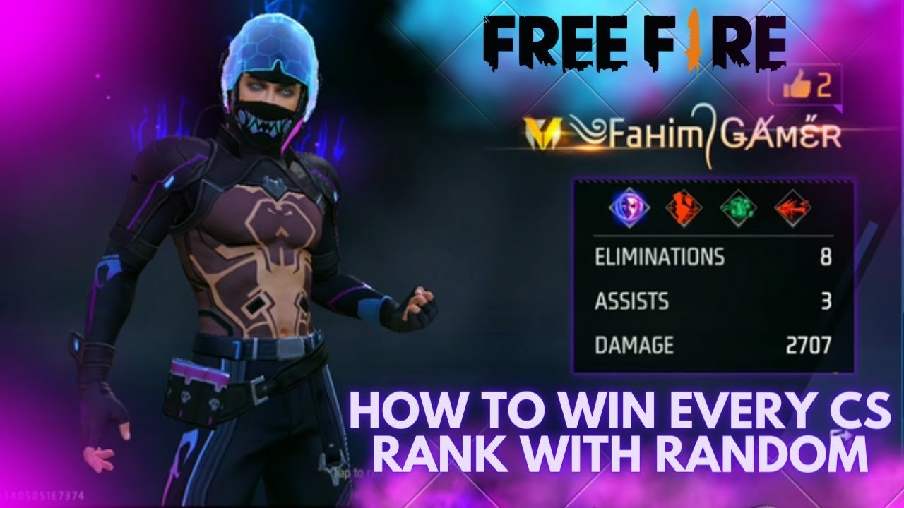How To Win Every CS Rank With Random Players | CS Rank Gameplay | Fahim ...