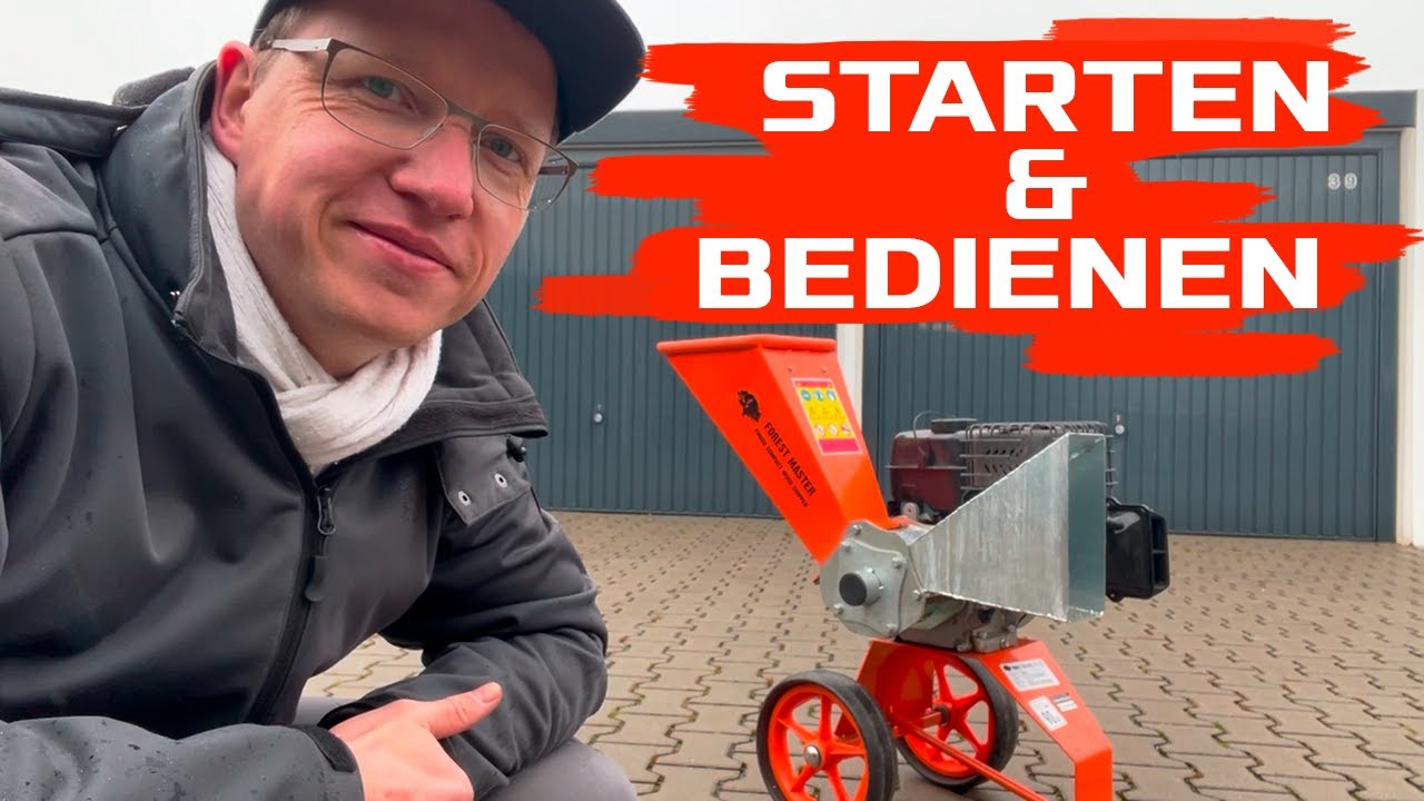 Forest Master FM6DD | STARTEN und BEDIENEN - YouTube