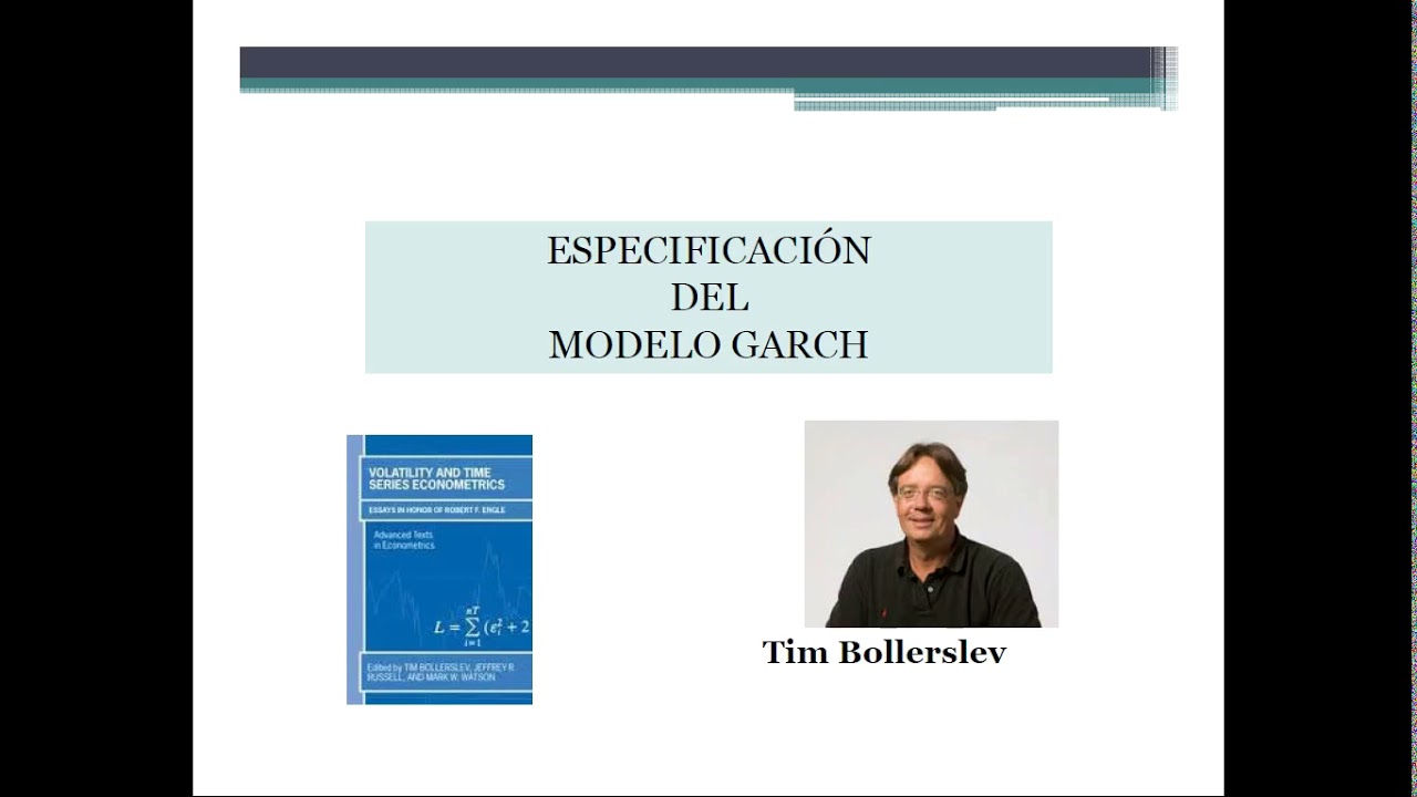 Modelo GARCH en EViews y Excel - YouTube