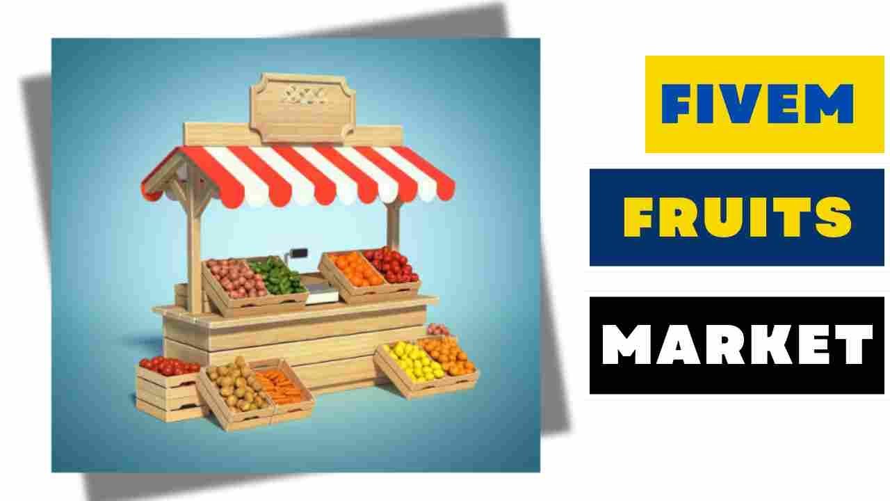 Fivem Fruits Market Interior & map for Fivem MLO - YouTube