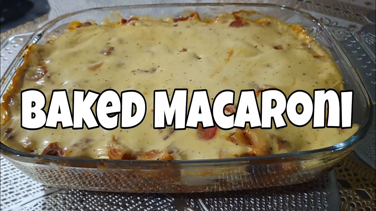 Filipino style baked macaroni with cheese / the ultimate pasta dish ...